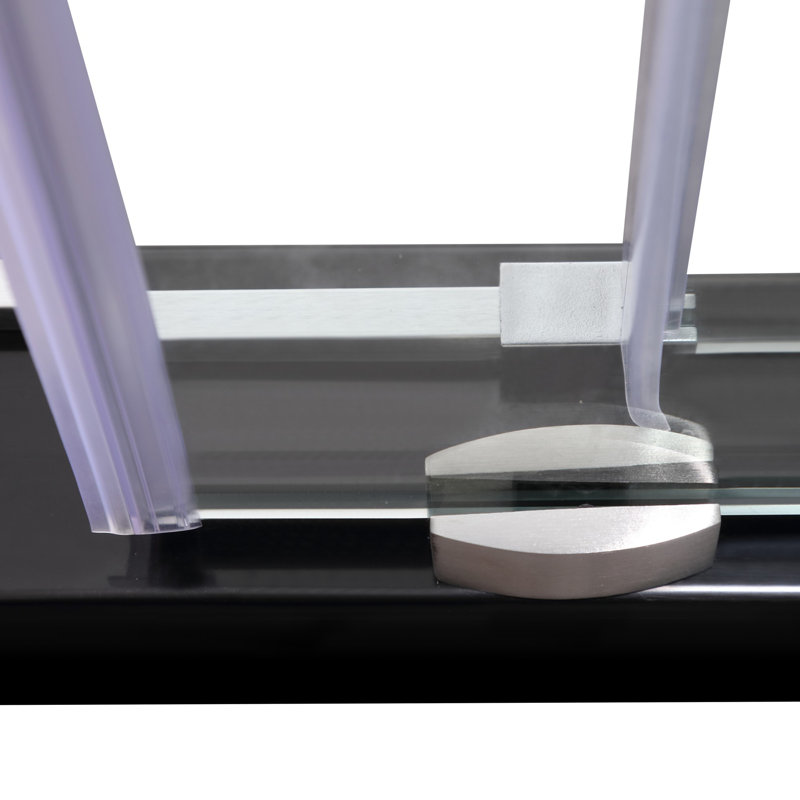 G6 GROUP LLC 56-60 "Wx 76"H Frameless Double Sliding Shower Door | Wayfair